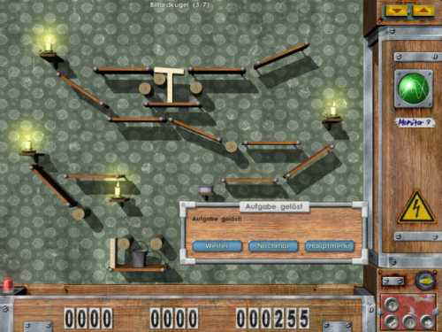 Crazy Machines Solved Level Screenshots